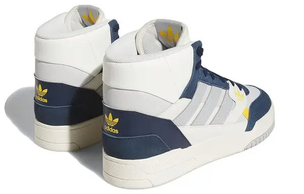 Adidas Originals Drop Step Se High Top Sneakers - White/blue