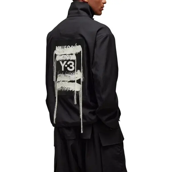 Adidas Y-3 Sport Uniform Patch Coach Jacket
