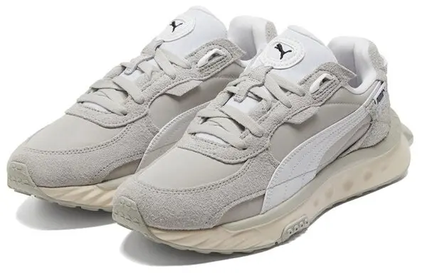 PUMA Wild Rider Vintage Low Top Sneakers - Grey