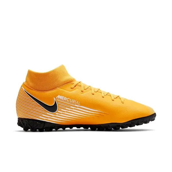 Nike Mercurial Superfly 7 Academy Tf Turf Soccer Cleats - Black/yellow