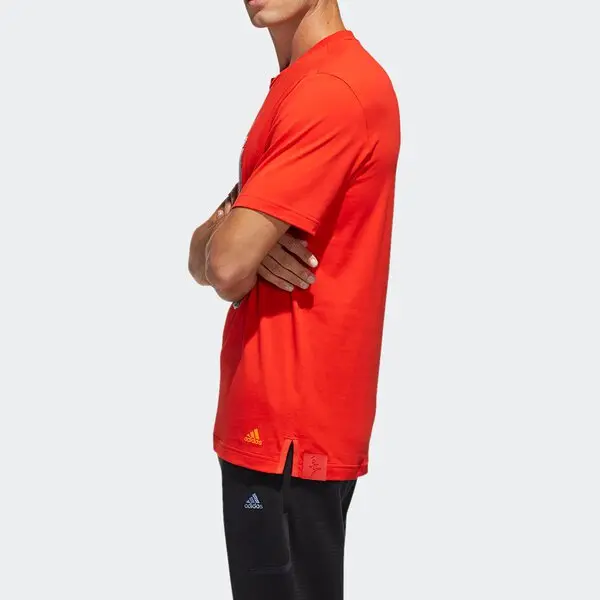 Adidas Cozy Breathable Round Neck Short Sleeve