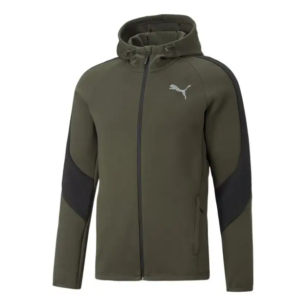 PUMA Evostripe Full Zip Hoodie - Green