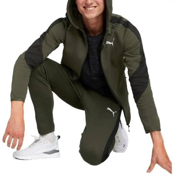 PUMA Evostripe Full Zip Hoodie - Green