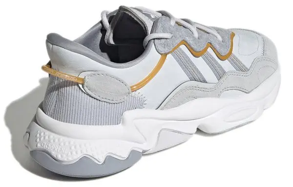 Adidas Originals Ozweego Shoes - Grey/yellow