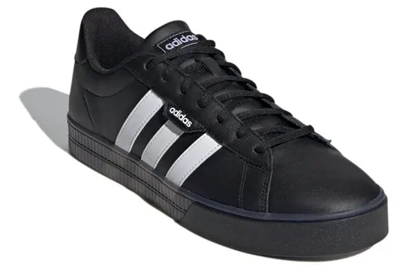 Adidas Daily 3.0 Lace Up Low Top Sneakers - Black/white
