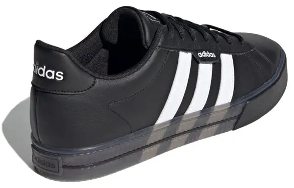 Adidas Daily 3.0 Lace Up Low Top Sneakers - Black/white