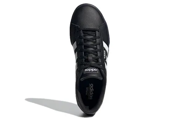 Adidas Daily 3.0 Lace Up Low Top Sneakers - Black/white