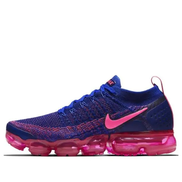 Nike Vapormax Flyknit 2 Athletic Sneakers - Blue/pink