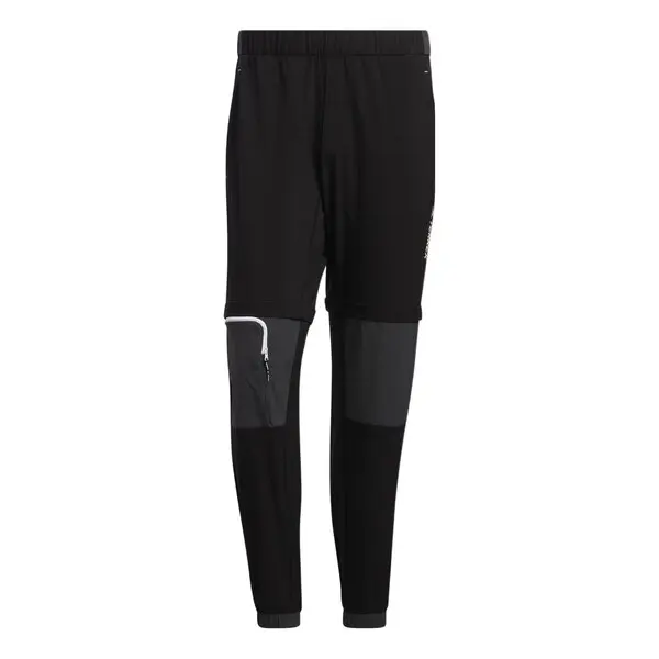 Adidas Voyager Detachable Pants Elastic Waistband Bundle Feet Sports Pants/trousers/joggers Black - Default Color