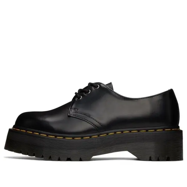 Dr. Martens Smooth Leather Platform - Black