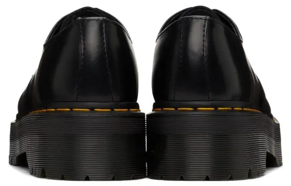 Dr. Martens Smooth Leather Platform - Black