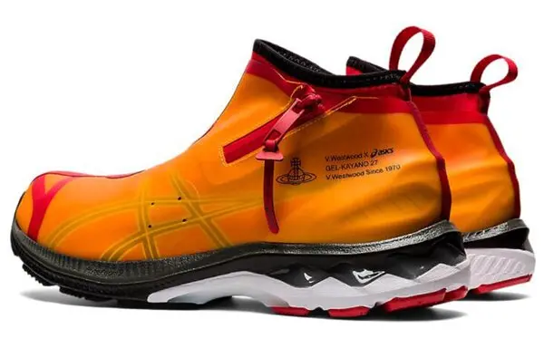 Asics X Vivienne Westwood Gel-kayano 27 Ltx 'citrus' High Top Sneakers - Orange