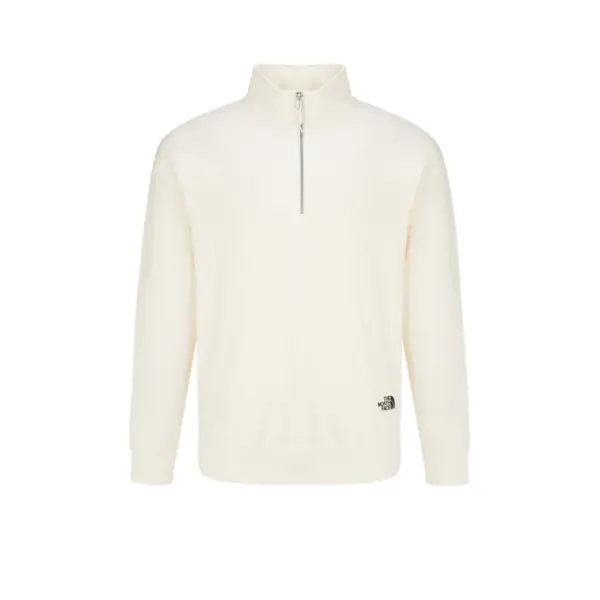 The North Face Core Half Zip Sweatshirt - Cream