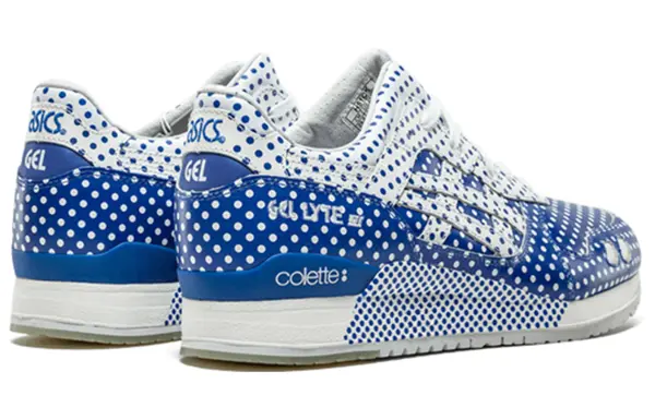 Asics X Colette Gel-lyte Iii "dotty" Sneakers - Blue/white