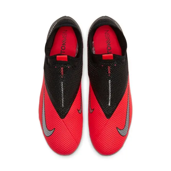 Nike Phantom Vision 2 Academy Df Fg/mg Cleats - Black/red