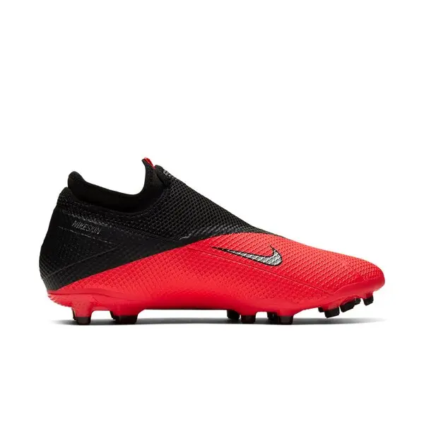Nike Phantom Vision 2 Academy Df Fg/mg Cleats - Black/red