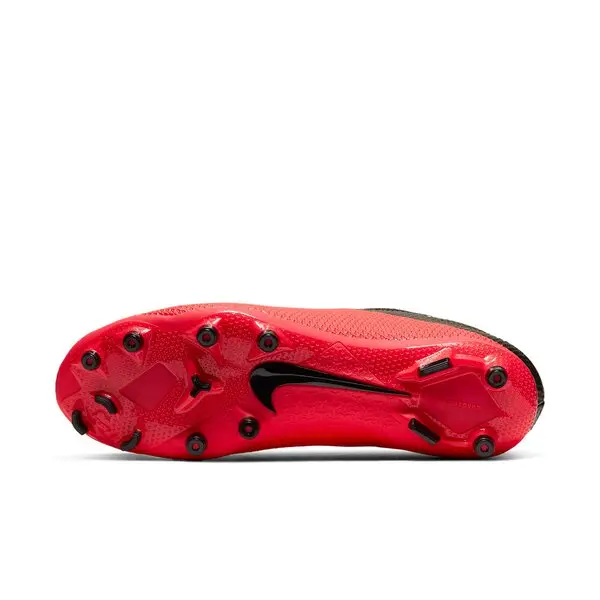 Nike Phantom Vision 2 Academy Df Fg/mg Cleats - Black/red