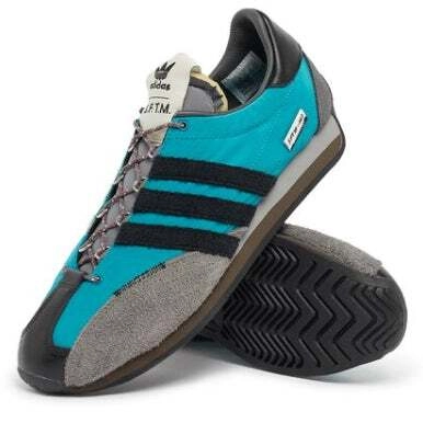 Adidas Original X Song For The Mute Country Og Low Trainers - Blue/grey