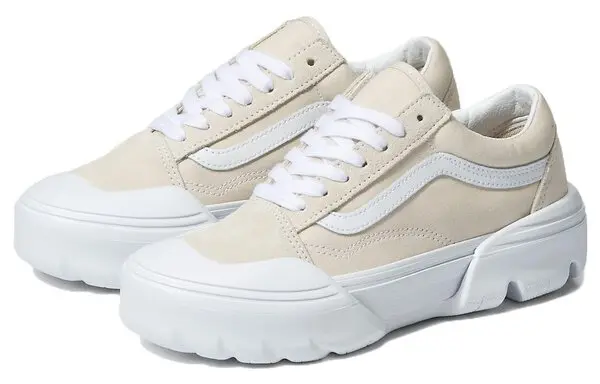 VANS Old Skool Modular Sneakers - Beige/white