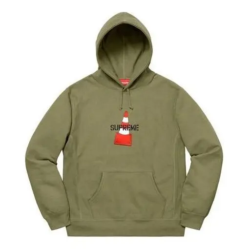 Supreme Cone Hooded Sweatshirt - Green
