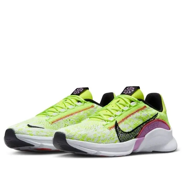 Nike Superrep Go 3 Flyknit Next Nature Training Sneakers - Green
