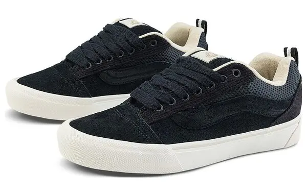 VANS Knu Skool Lace-up Sneakers - Black
