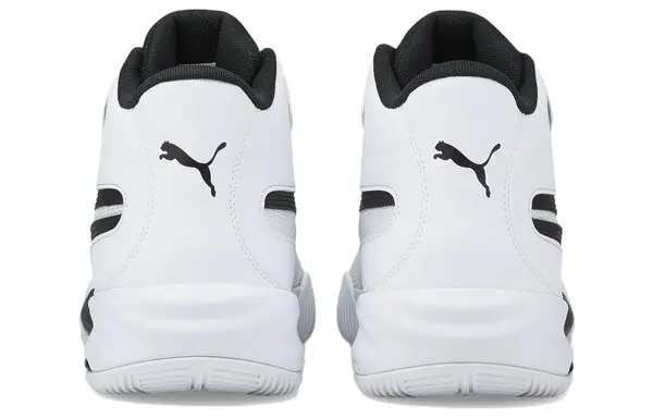 PUMA Triple Mid Basketball Sneakers - White/black