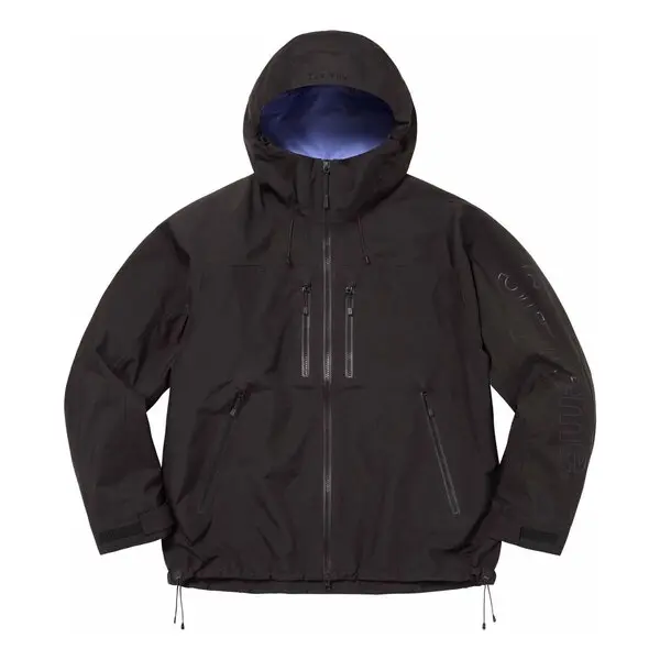 Supreme Gore-tex Taped Seam Shell Jacket - Black
