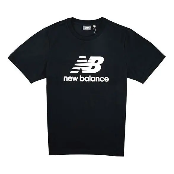NEW BALANCE Casual Loose Short Sleeve - Black