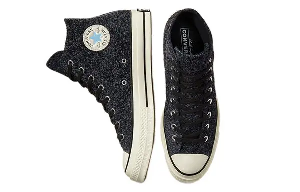 CONVERSE Chuck 70 Suede High Top Sneakers - Black