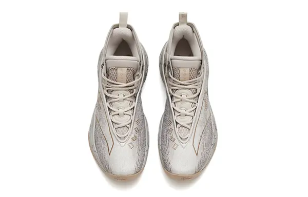 ANTA Klay Thompson "twelve Water Chart" Sneakers - Beige/white