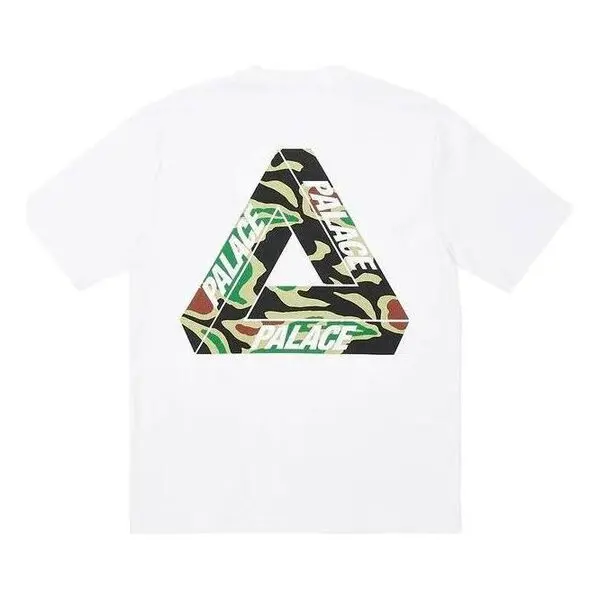 PALACE Jungle Camo Tri-ferg T-shirt - White
