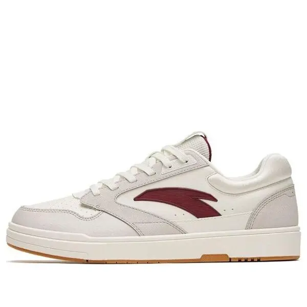 ANTA Skate Low Top Sneakers - Grey/red