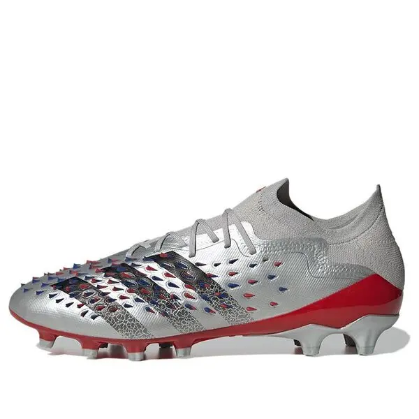 Adidas Predator Freak 20.1 L Ag - Silver/black/red