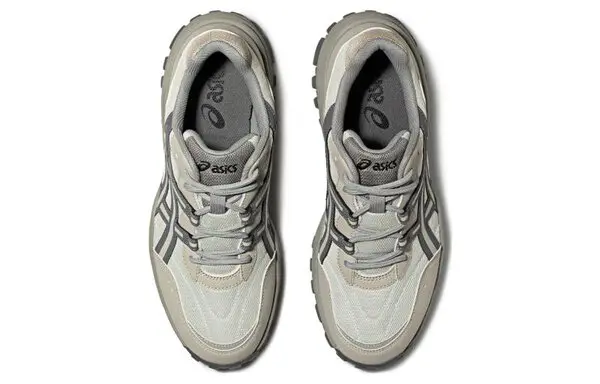 Asics Lace-up Low Top Sneakers - Beige/white