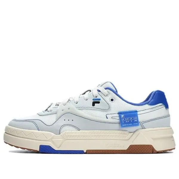 FILA FUSION Classic Skate Shoes - Blue/white