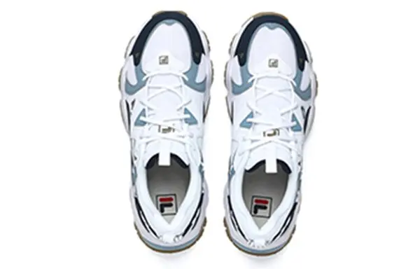 FILA Fluid 4 Sneakers - White/blue/black