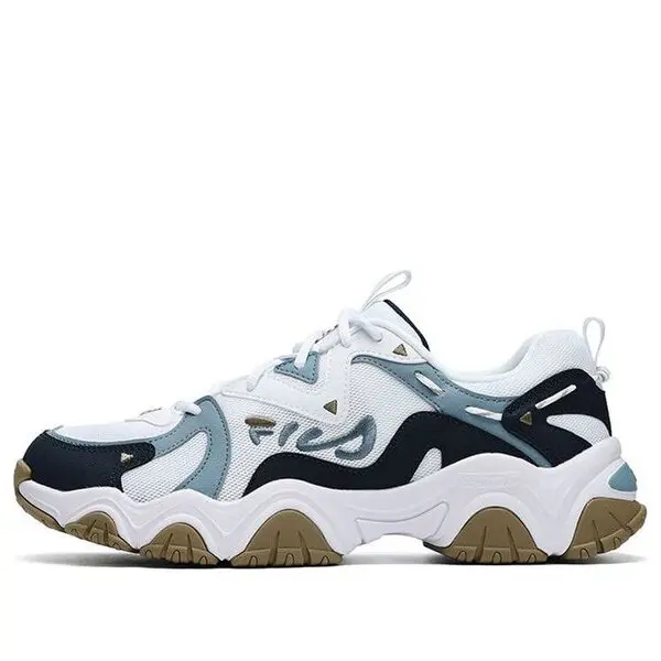 FILA Fluid 4 Sneakers - White/blue/black