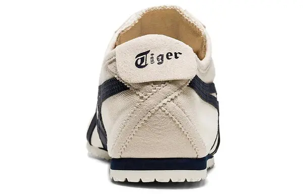 Onitsuka Tiger Mexico 66 Slip-on Sneakers - Cream/blue