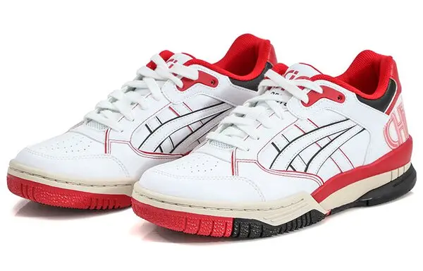 Asics Gel-spotlyte Low "chicago" Retro Sneakers - White/red