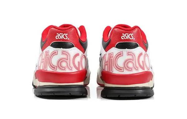 Asics Gel-spotlyte Low "chicago" Retro Sneakers - White/red