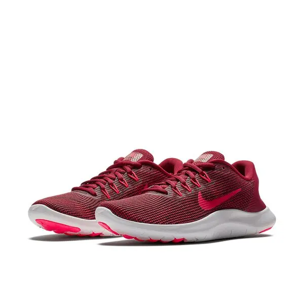 Nike Flex 2018 Rn Athletic Sneakers - Red/white
