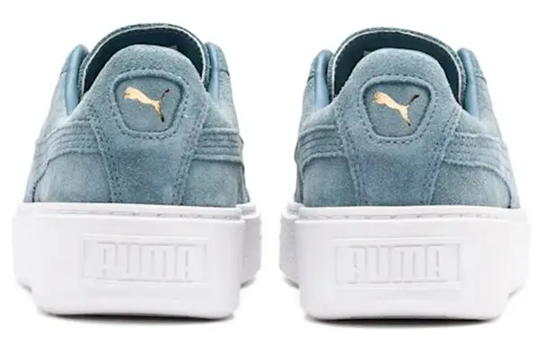 PUMA Suede Platform Sneakers - Blue
