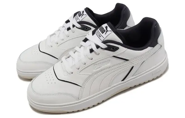 PUMA Doublecourt Sneakers - White/navy