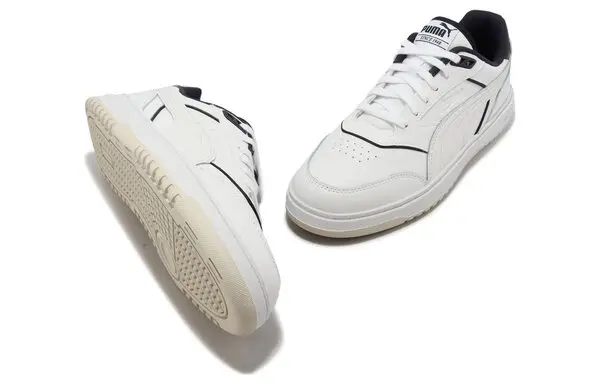 PUMA Doublecourt Sneakers - White/navy