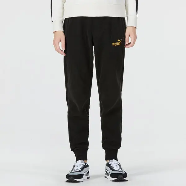 PUMA Ess+ Tape Golden! Track Pants Logo