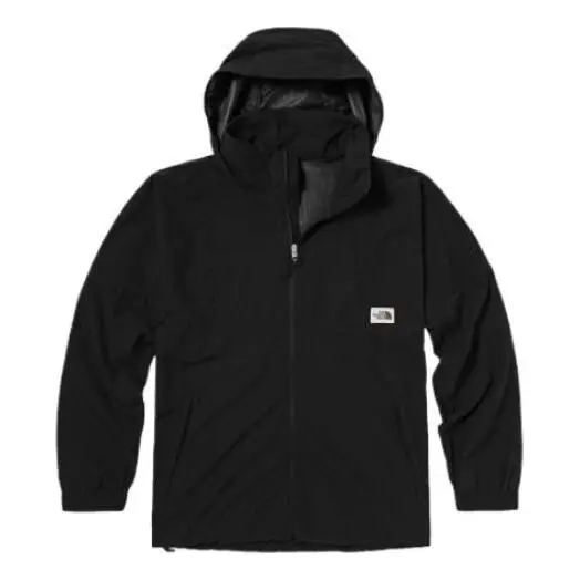 The North Face Logo Waterproof Jacket - Black