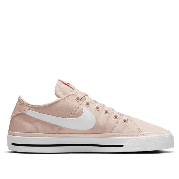 Nike Court Legacy Canvas Low Top Sneakers - Pink/blue