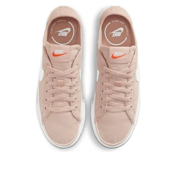 Nike Court Legacy Canvas Low Top Sneakers - Pink/blue