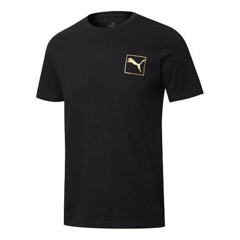 PUMA Bronzing Printing T-shirt - Black